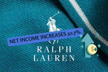 Ralph Lauren’s net income jumps 30.7%.